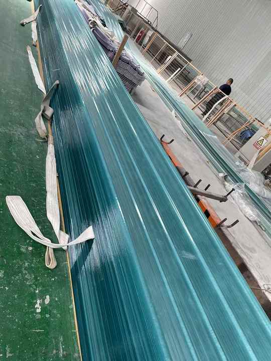 High Quality FRP Skylight Panels High Transmittance 99% Anti UV for ...