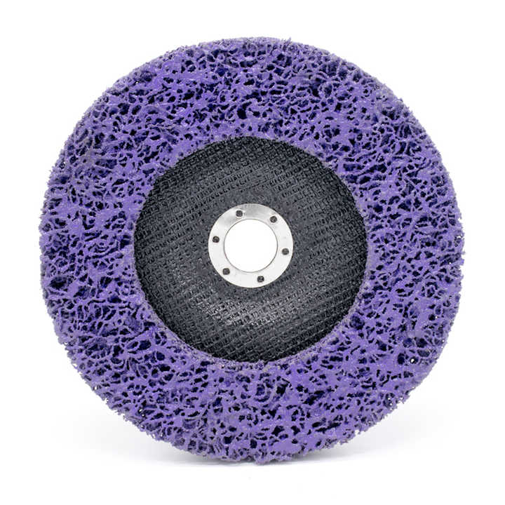Purple Poly Strip Clean Disc Wheel - 115mm Abrasive Tools