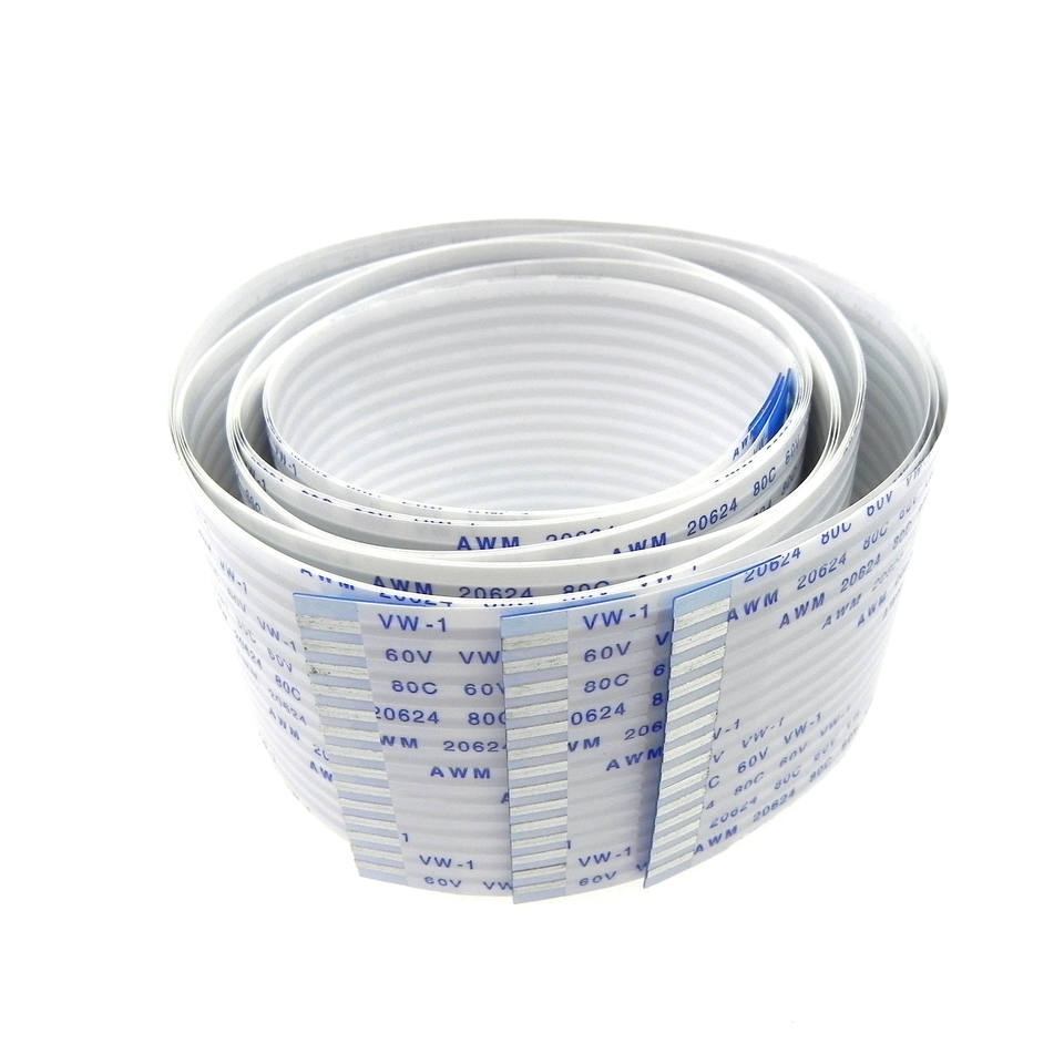 Awm 20706 105c 60v Vw 1 1.0mm Pitch 27pin Same Side Type Ffc Ribbon Cable for Television ...