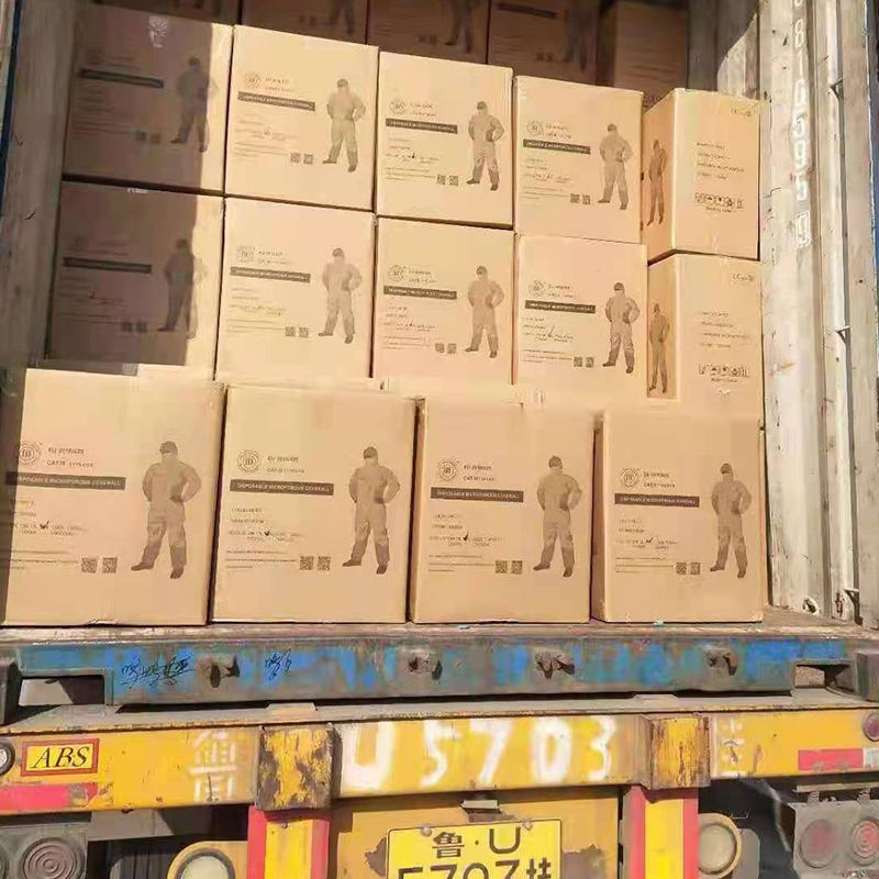 Factory Provide Full Body Spp Non Woven Dust Protection Grey Color ...