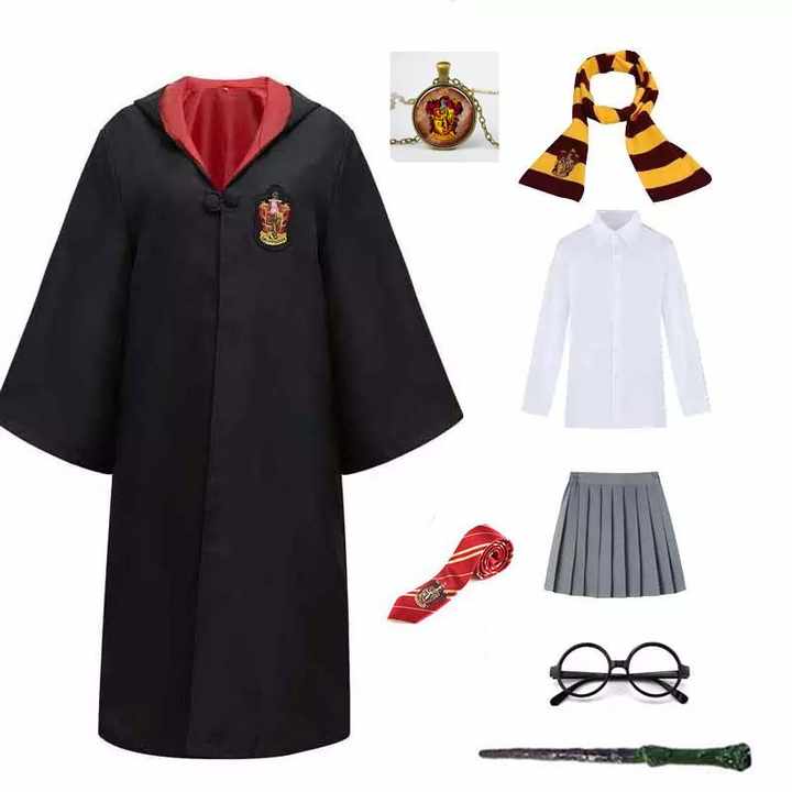 Wizarding World Harry Cloak Griffin Uniform Cosplay Costume Carnival ...