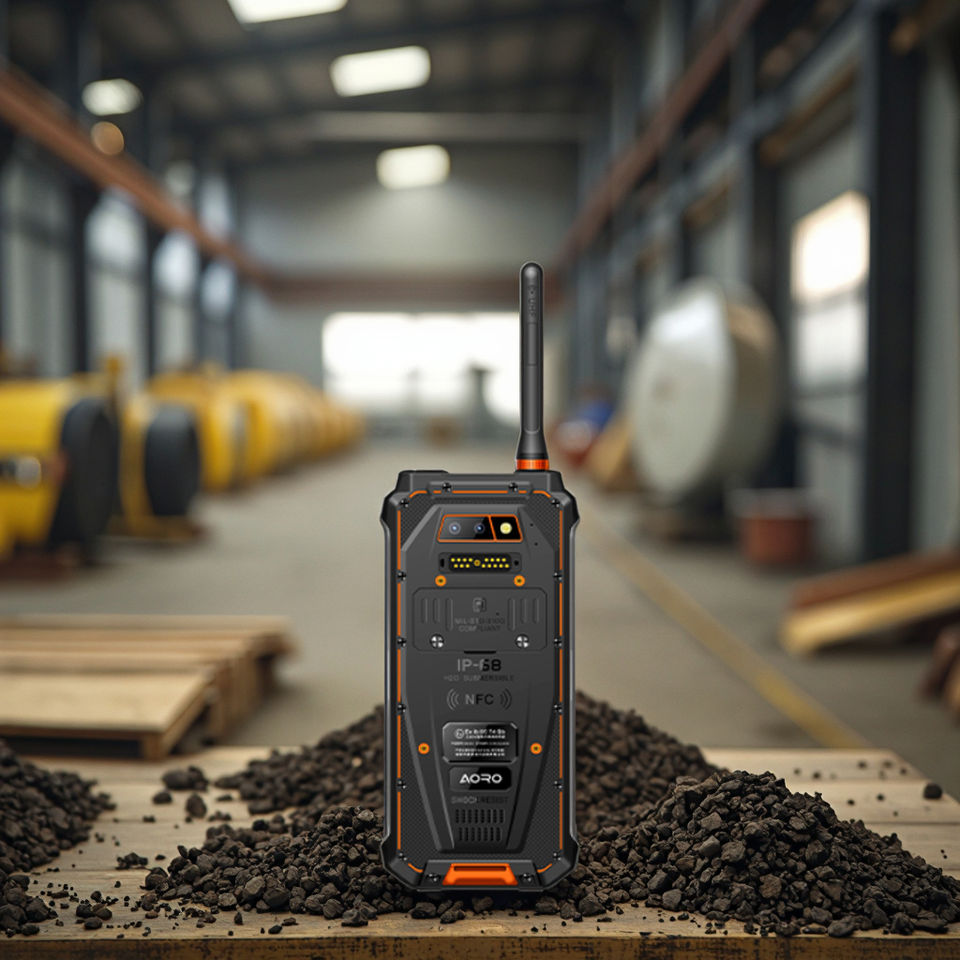 Hot Oil ATEX Phone Aoro M5 EX Android POC DMR UHF Walkie Talkie Phone ...