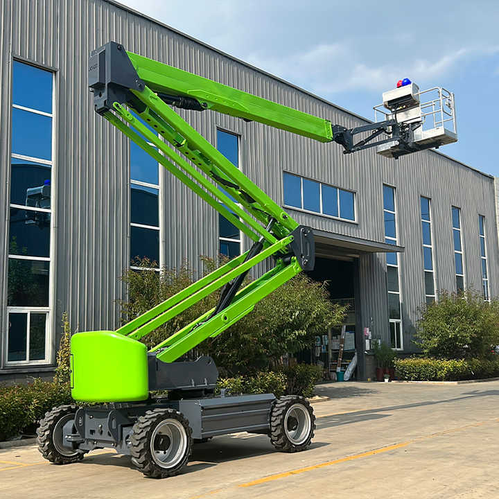 Self-Propelled 14 Meters Hydraulic Lift Height Diesel Articulated Boom ...