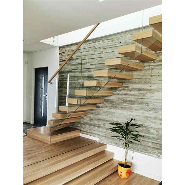 GRT Staircase - Modern Glass Railing & Invisible Box Steps