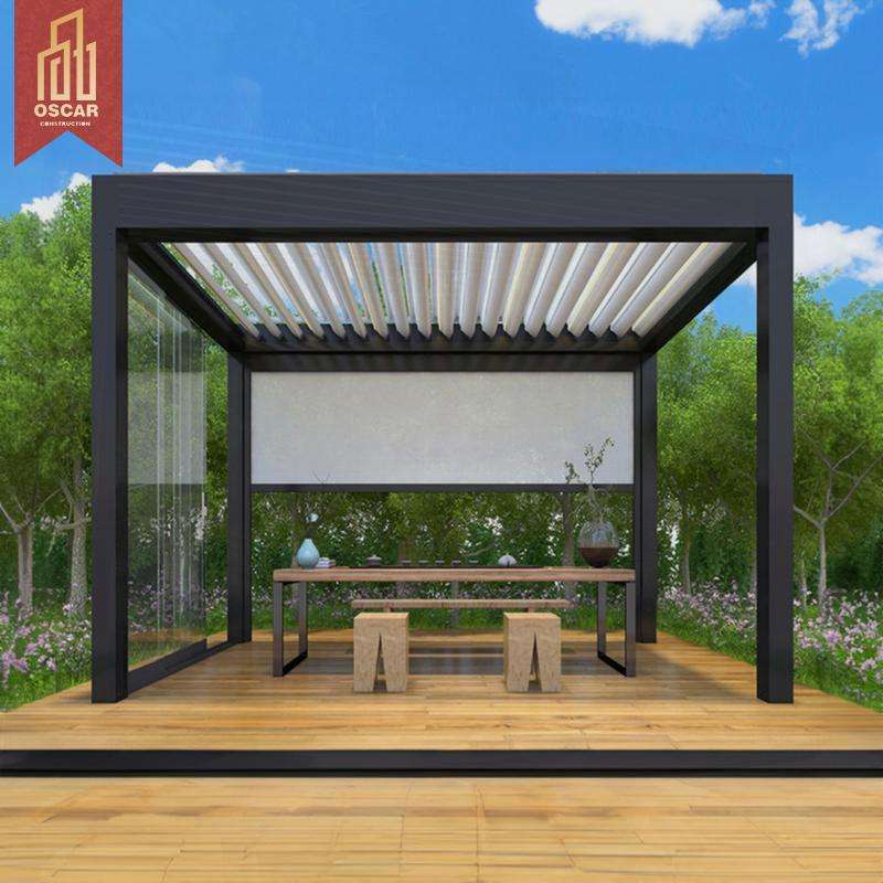 2025 Modern Bioclimatica Motorized Louver Roof Kits Garden Patio ...