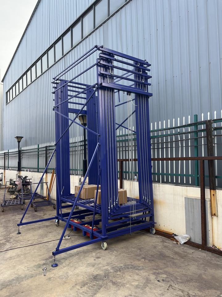 12M Mobile Scaffolding with Wheels - Easy Move Adjustable Height for ...