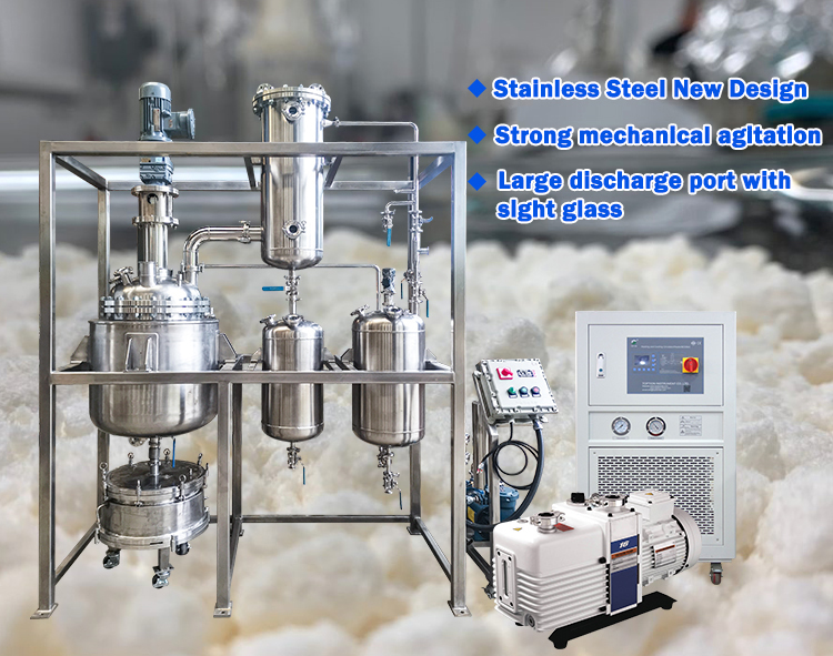 100L Continuous Stirred Tank Crystallization Reactor Crystallization ...