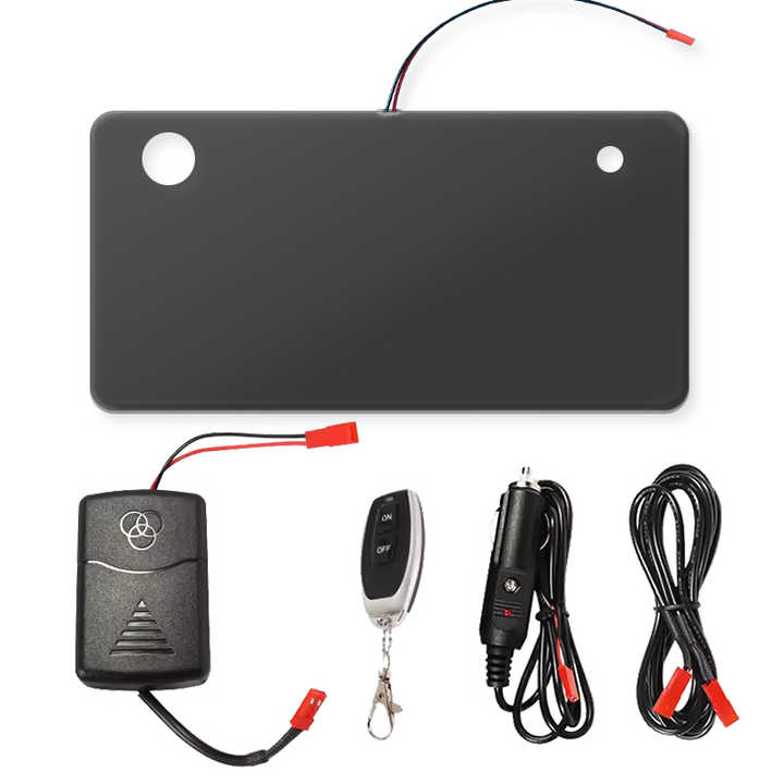 License Plate Hider With Remote