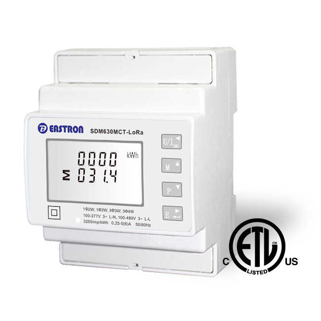 SDM630MCT - Lora Three Phase Energy Meter with Loramesh/lorawan