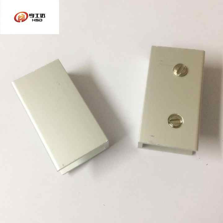 Aluminum Alloy Rectangular Glass Clamp,glass Shelf Brackets,glass ...