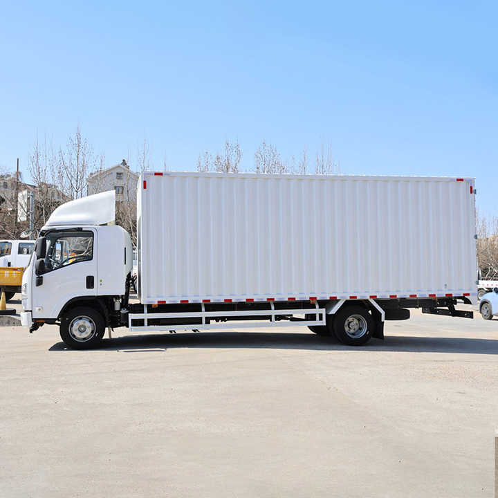 For Isuzu NPR 700P New Euro 6 Diesel 4HK1 Engine Light Box Truck 4x2 ...