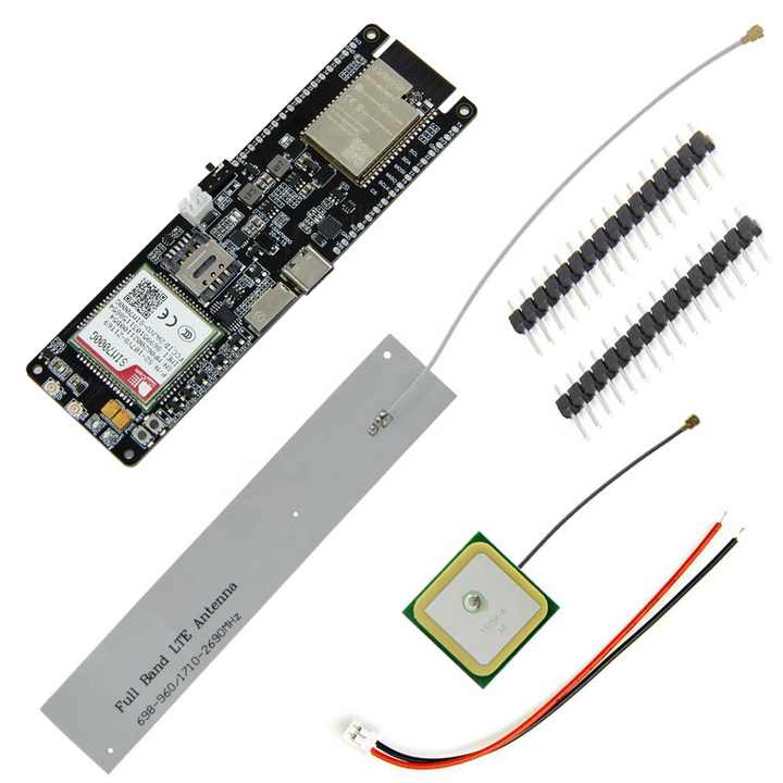 LILYGO T-SIM7000X ESP32 LTE Module - 4/16MB Flash GPS Antenna