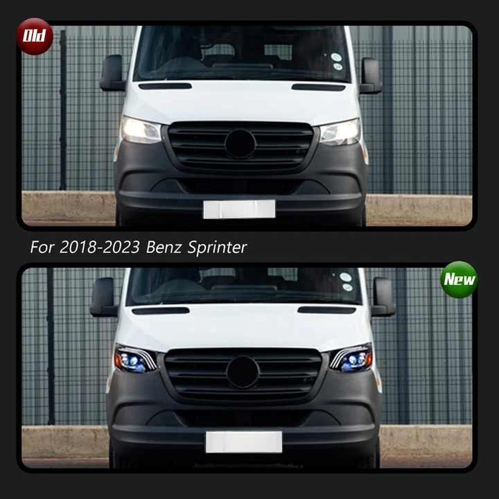 Sprinter Upgrade Headlight for Benz Sprinter 2018-2023 Retrofit Maybach ...