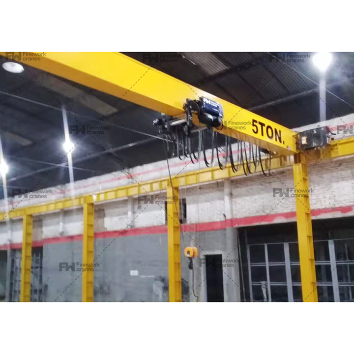 5 Ton Overhead Crane Lift Electric Crane Movable Overhead Crane 7.5 t ...