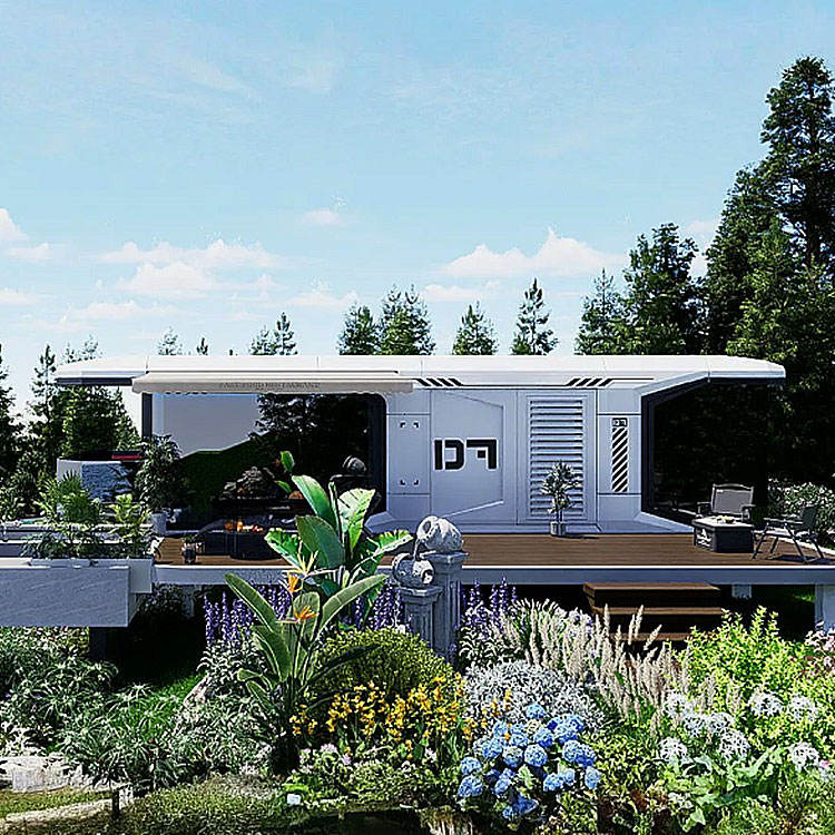 Prefabricated Capsule House and Modular Prefab House System for Resorts ...