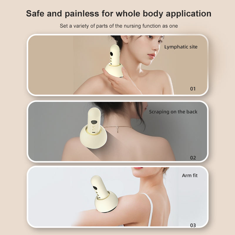 Portable Electronic Cupping Device Smart Electric Full Body Neck Back ...