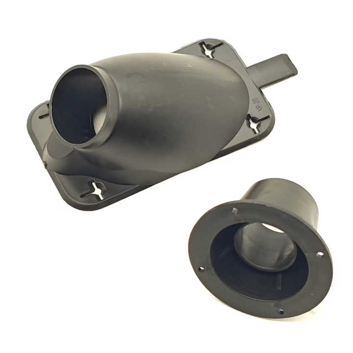 1 Inch Black Stubby Plain End Conduit Fittings Non-Metallic ENT Form ...