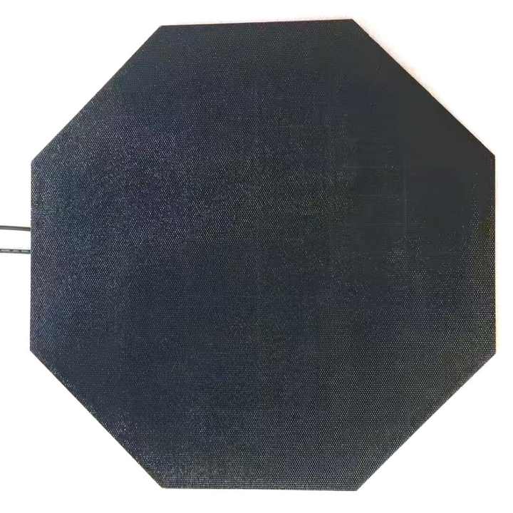 36v 40w Mono BC Solar Panel Hexagon Shape Full Black 40w Solar Panel ...
