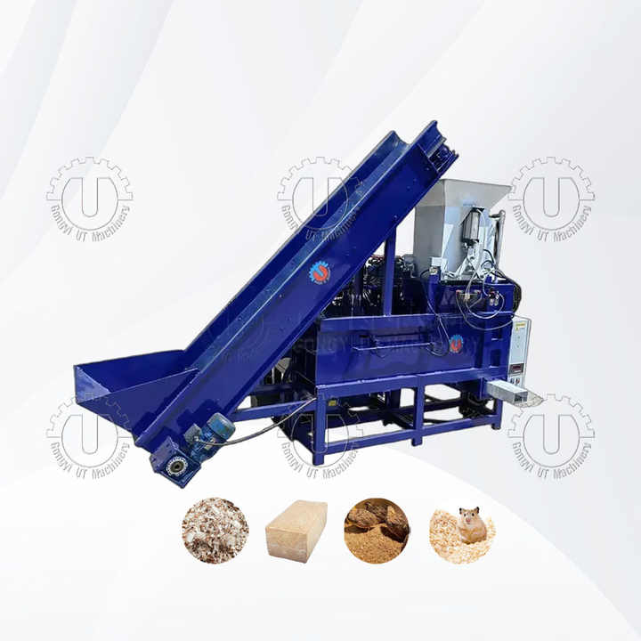 UT Machinery - Hydraulic Press Bagging Machine for Wood Sawdust