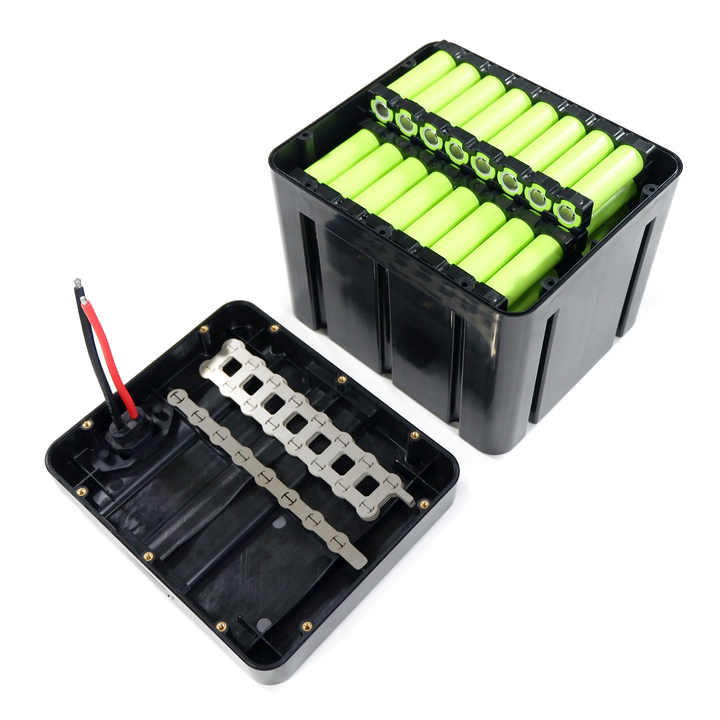 18650 Lithium Battery Case for 48V 8P13S Pack - Holds 104 Cells
