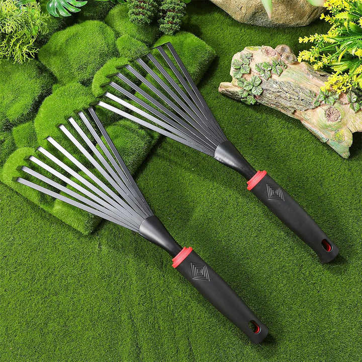 2025 Cross-Border Garden Hand-Rake Metal Hand Planer for Courtyard Soil ...