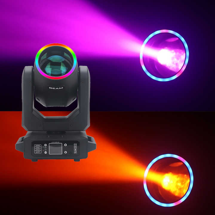 Mini Beam 200W LED Rainbow Beam Moving Light for Events