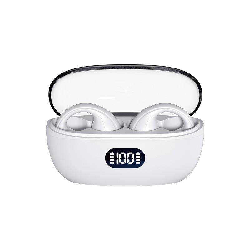 Air Conduction Headphones TWS Wireless Ear Clip Sweatproof Sports ...