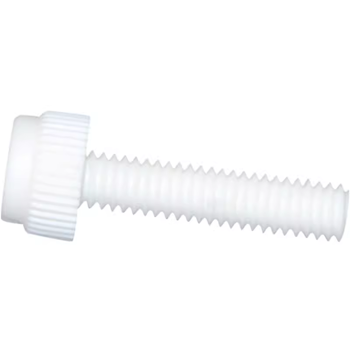 High Quality Plastic Screw - Slotted Knurled Polypropylene
