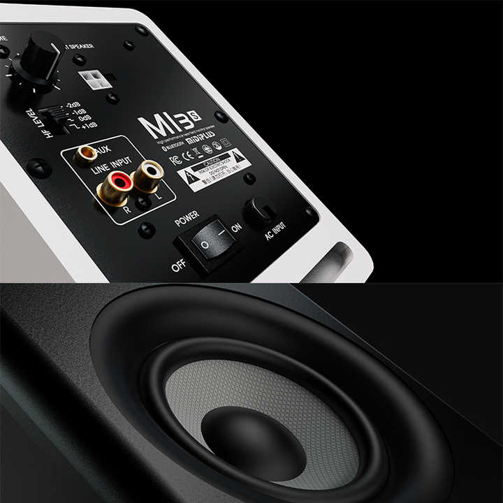 Midiplus MI3 S Professional Powered 3 Inch Monitor Speakers