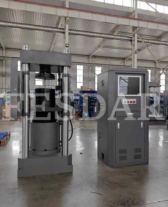 Electro-Hydraulic Servo Pressure Testing Machine Controlled by ...