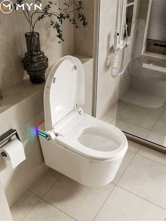 2024 High End White Wall Hung hang Ceramic Smart Electric Intelligent ...