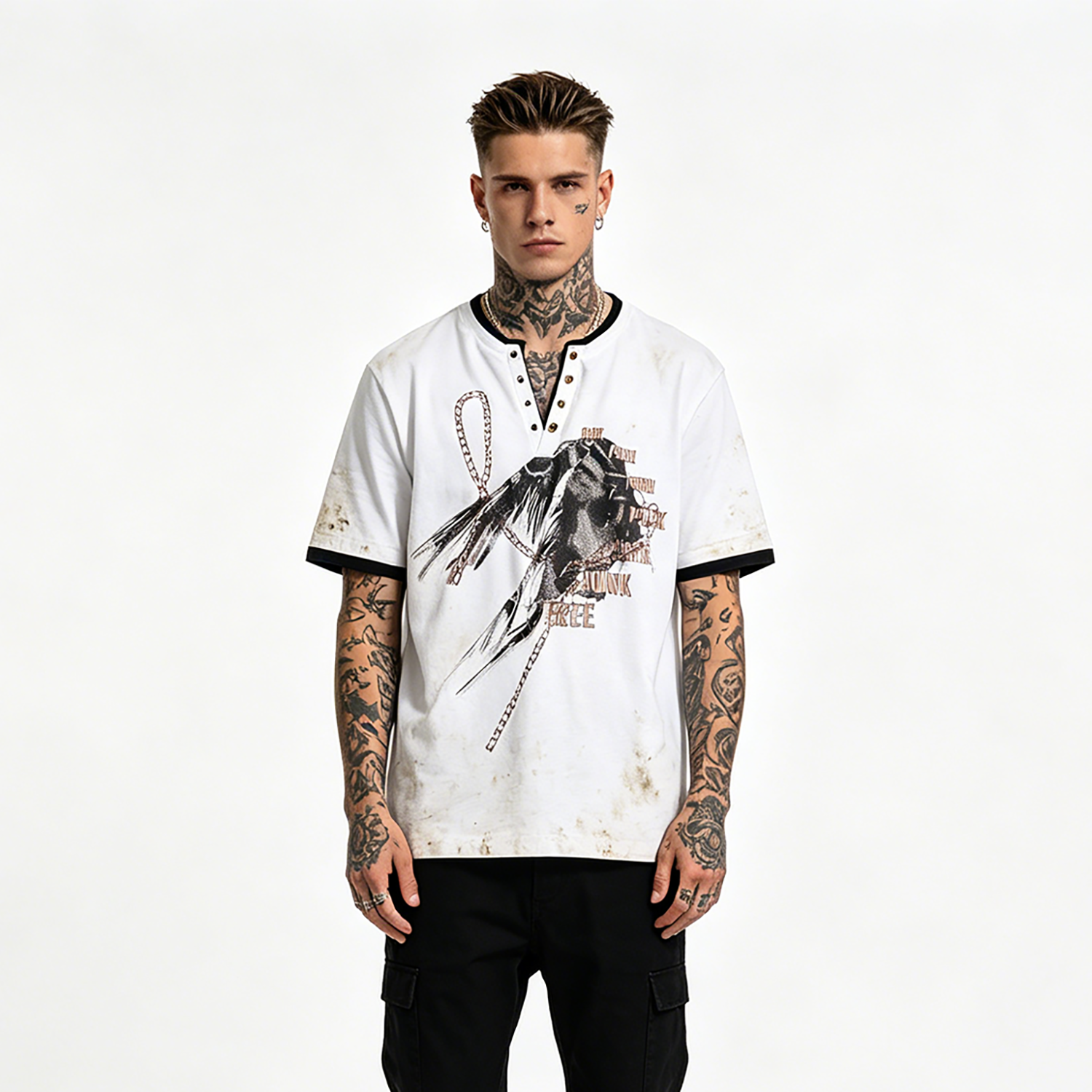 Versatile Styles and Premium Comfort in Men's textur graphic design ...