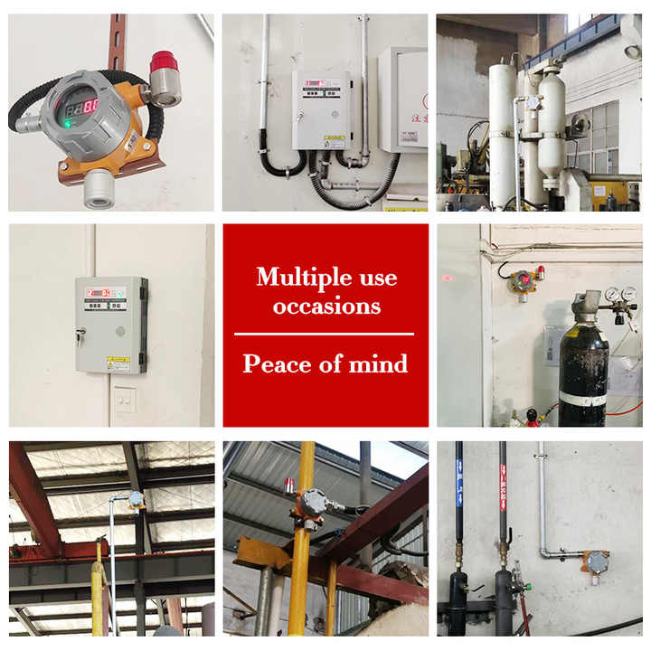 Yongan Explosion-Proof CO2 CO CH4 H2S O2 Analyzer Gas Detector