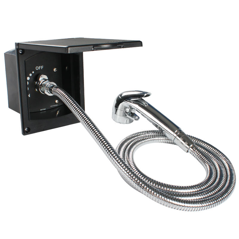 RV Water Inlet Hatch Exterior Quick Connect Sprayer Kit