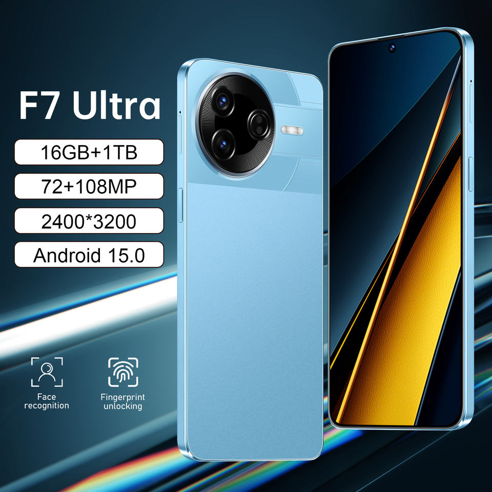 New Arrival F7 Ultra 7.3-inch HD Screen Smart Mobile Phone With MTK ...