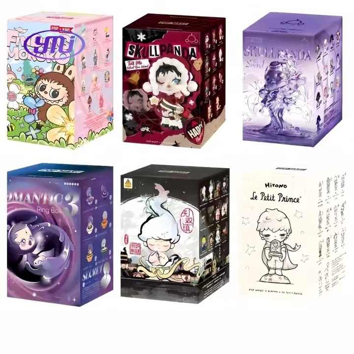 Genuine Labubu All Series Blind Box Cute Desktop Ornaments Model Toy ...