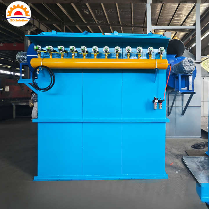 Pulse Jet Cartridge Filter Industrial Dust Collector 2 Bag System for ...