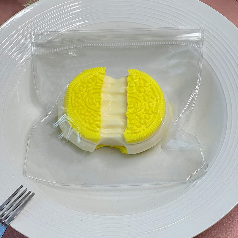 Super Soft Simulation Food Sandwich Cake Toy for Kids Unisex TPR ...