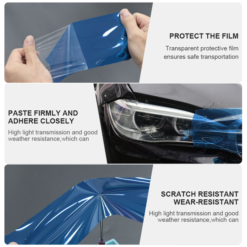 Dark Blue PVC Luxury Car Color Changing Wrapping Film 2 Year Warranty ...
