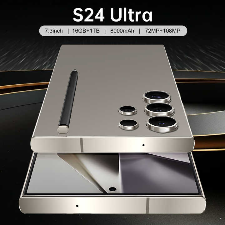 S24 Ultra 7.3 120Hz Dynamic AMOLED 2X 8000mAh Smart 5G Smartphone for Enhanced E-Reading Gaming ...