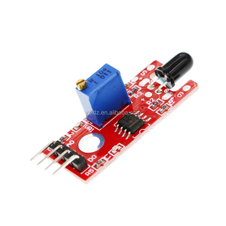 Red Plate Flame Sensor Module Ky 026 Sunlephant Flame Sensor Electronic