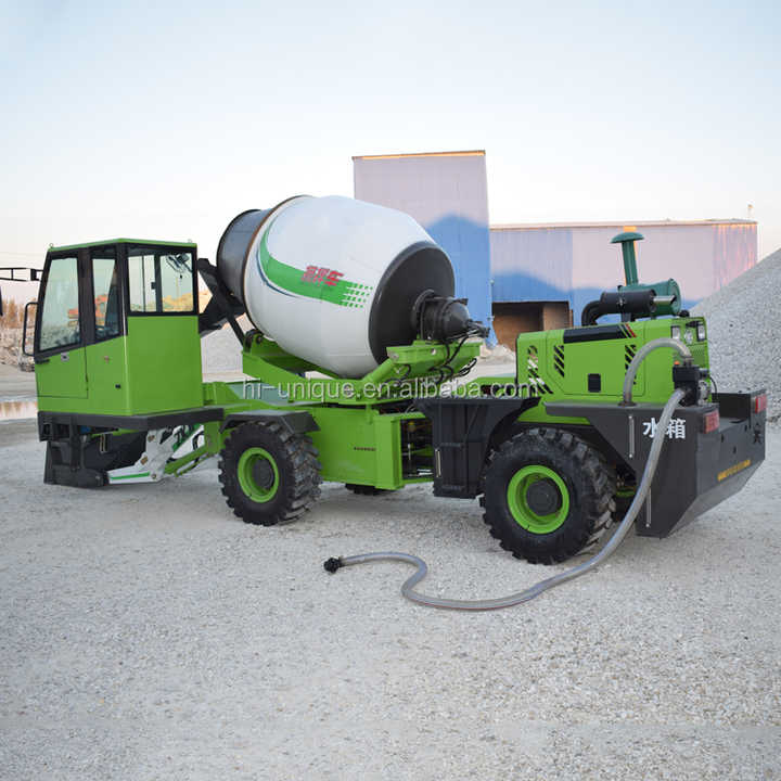 Carmixer 1.2 CBM Cement Concrete Mixer - High Efficiency