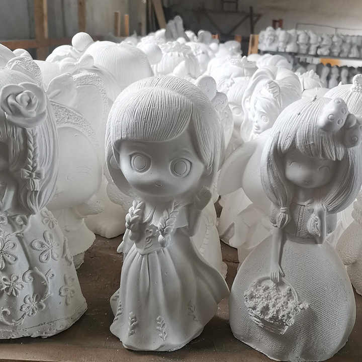 Customized High Strength Kids Gypsum Model Toys Handmade Diy Painted ...