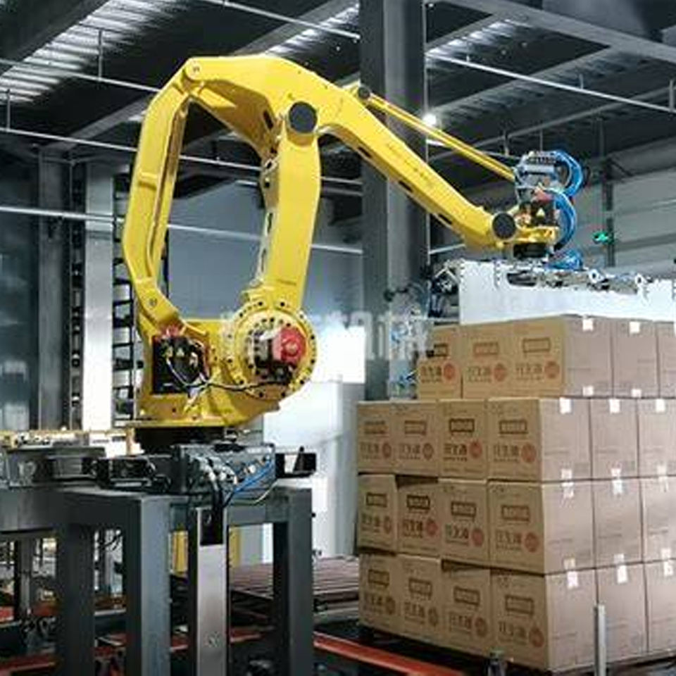 Industrial 4 Axis Palletizing Robot High Stability Easy to Operate ...