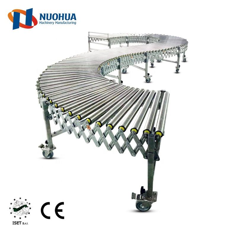 Heavy Duty Flexible Double Rolling Conveyor for Conveying