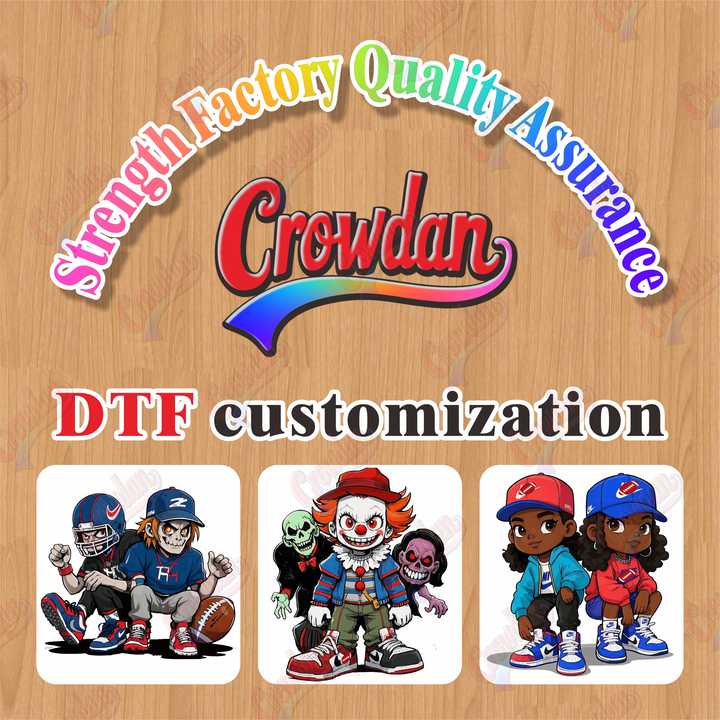 Custom Design Retro DTF Iron on Transfers High Quality Heat Transfer ...