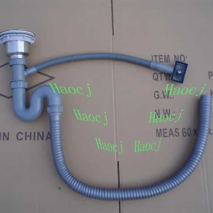 High Quality Plastic Wash Basin Drain Pipe with Overflow