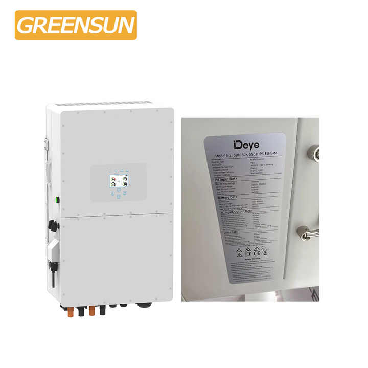 Deye Solar Hybrid Inverter 3 Phase 380V 30kw-50kw DEYE Hybrid Solar ...