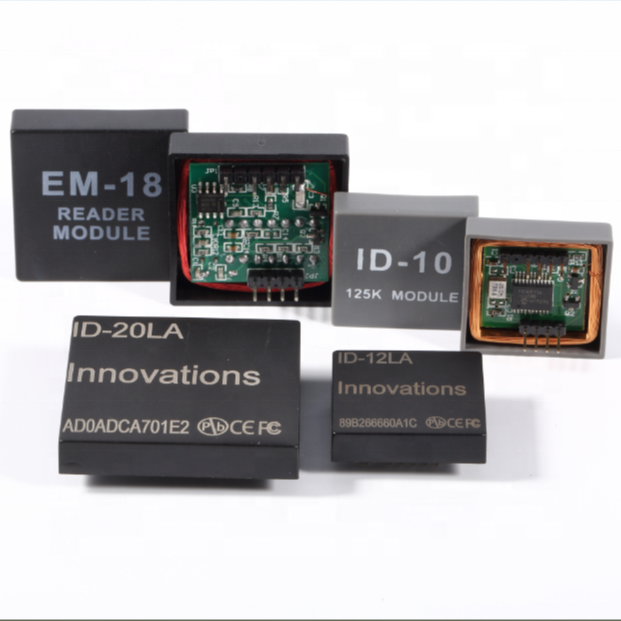 ID10 RFID 125KHz Reader Modules Smart Chip Card Rfid RS232 WG26 ...