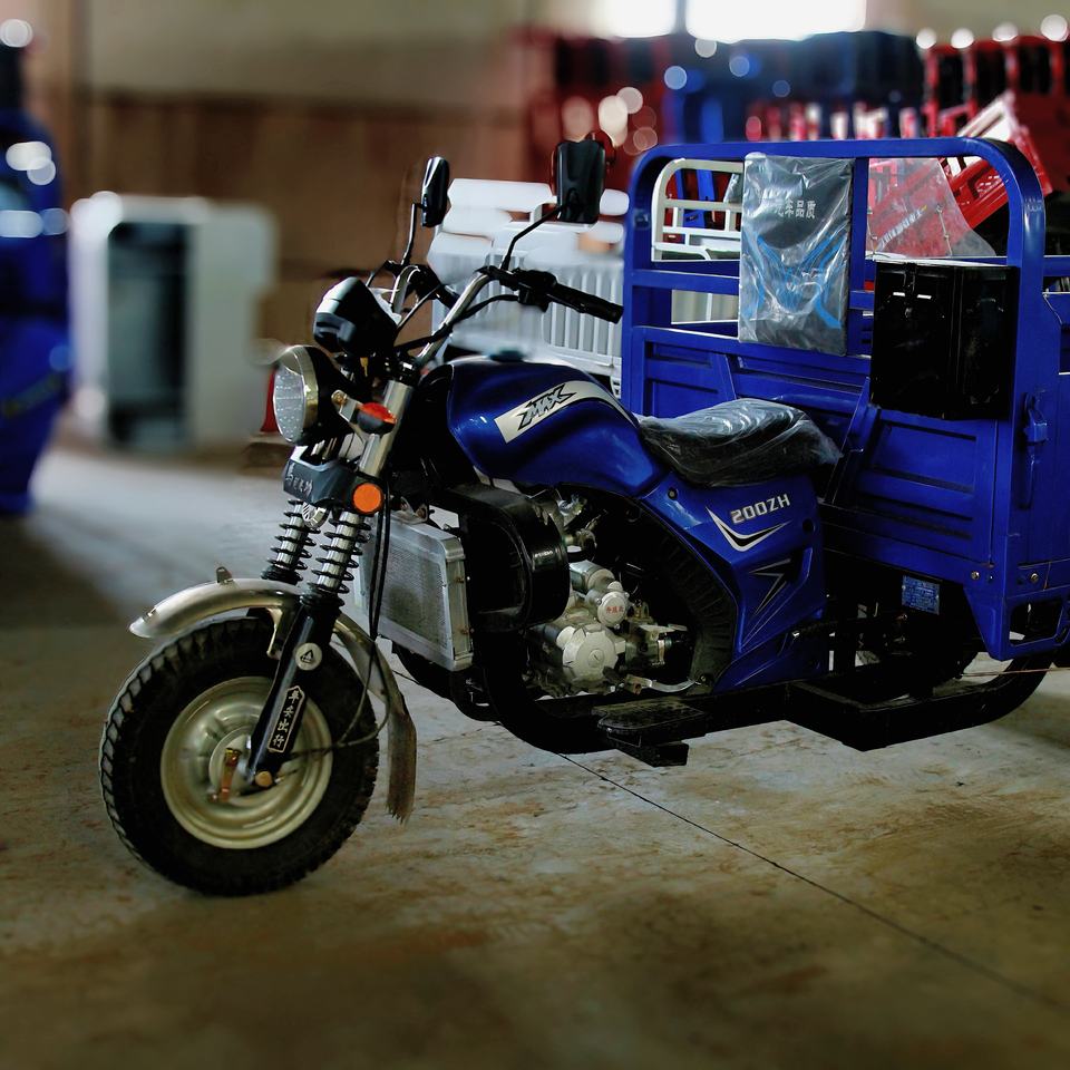 Best Seller 200cc Gasoline Agriculture Motor Car New 3-Wheel Open Gas ...
